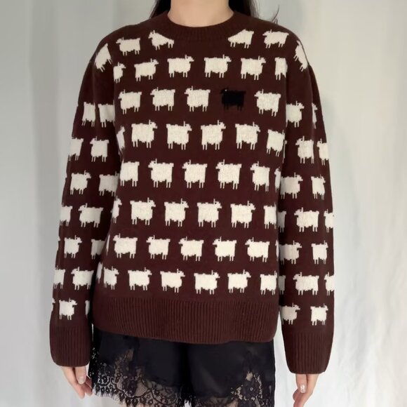Warm & Wonderful | Sweaters | Warm And Wonderful Wool Sheep Sweater ...